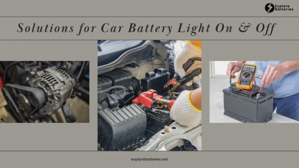 Why Your Car Battery Light Comes On and Off?